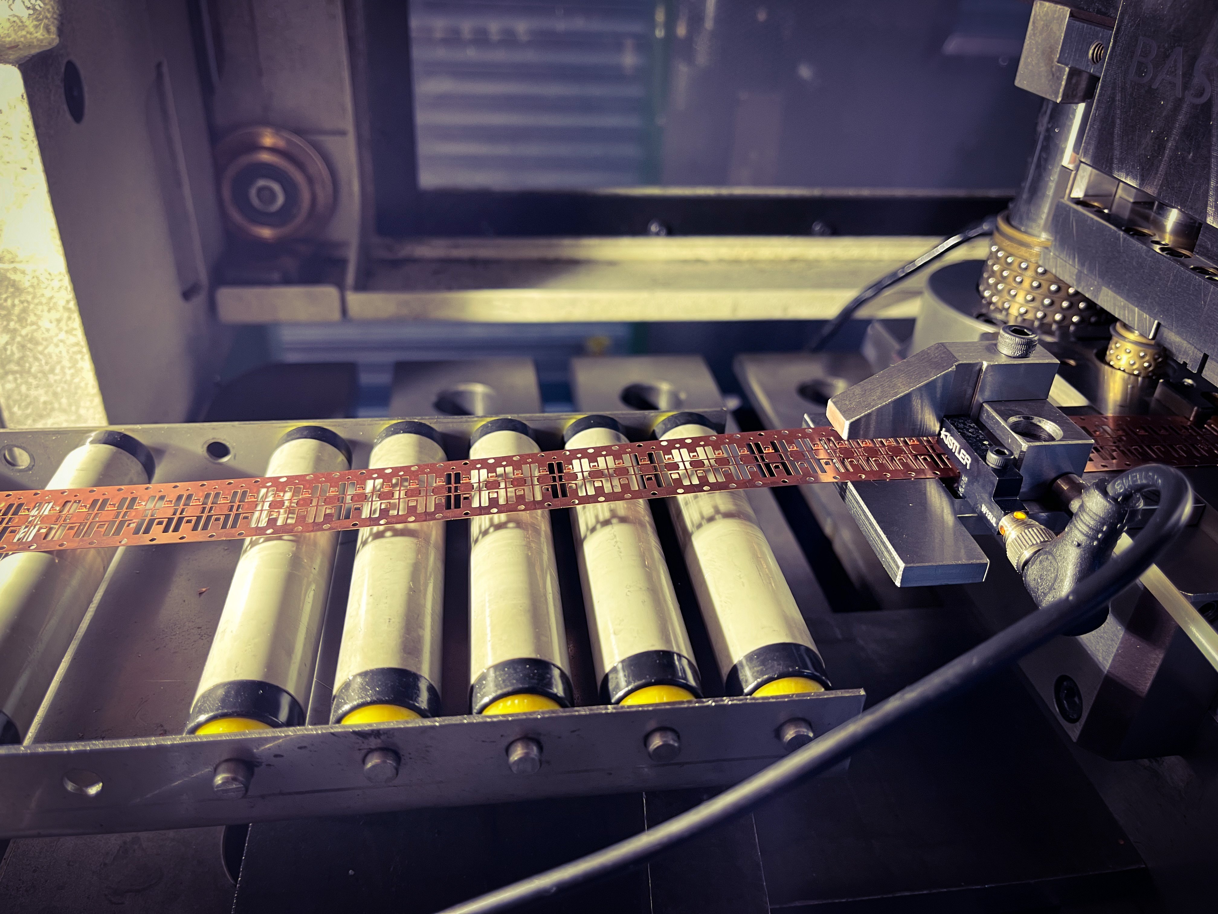 Advanced Reel-to-Reel Stamping for Precision & Speed | Batten & Allen